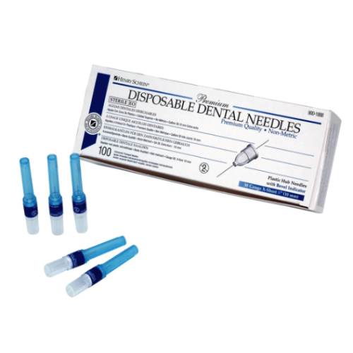 Needles Plastic Hub Disposable 30G 20mm Extra Short 100pk